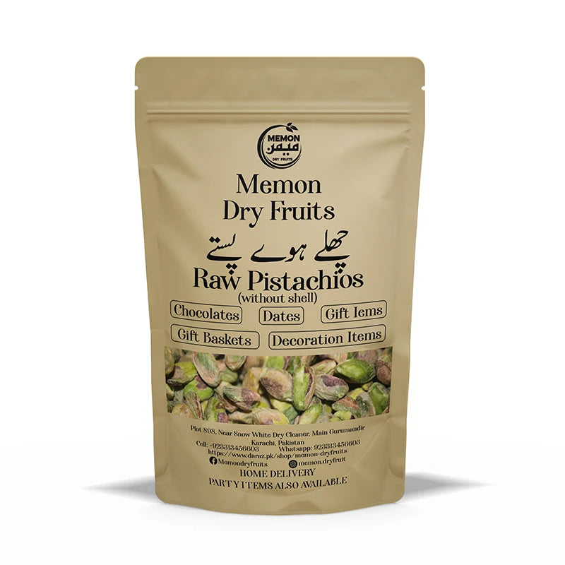 Pistachios - Without Shell ( Pista Maghaz) – Memondryfruits.pk