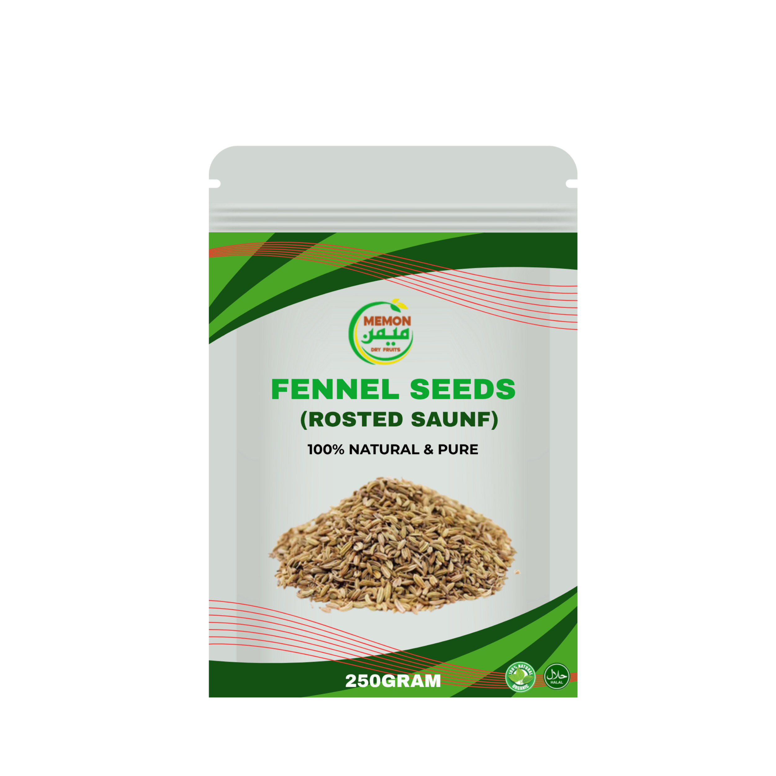 Roasted Fennel Seeds (Saunf) 250gram – Memondryfruits.pk
